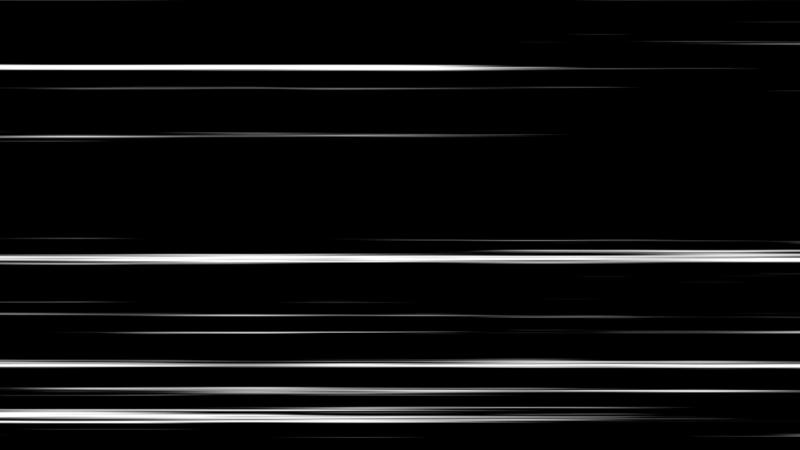 Anime speed line background animation on black. Radial Comic Light ...