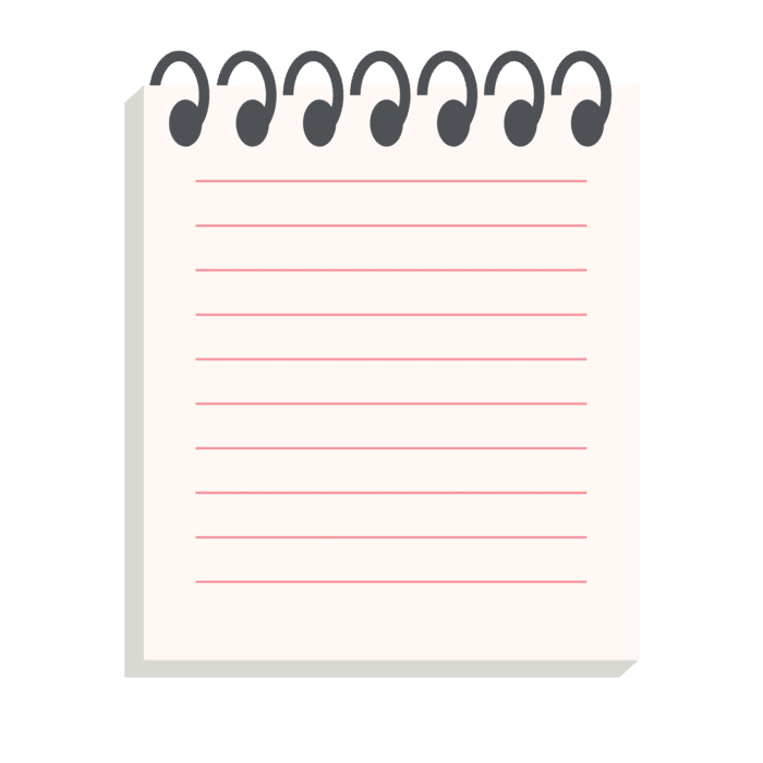 Notepad PNGs for Free Download