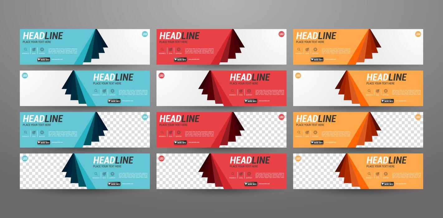 Powerpoint Header Vector Art, Icons, and Graphics for Free Download