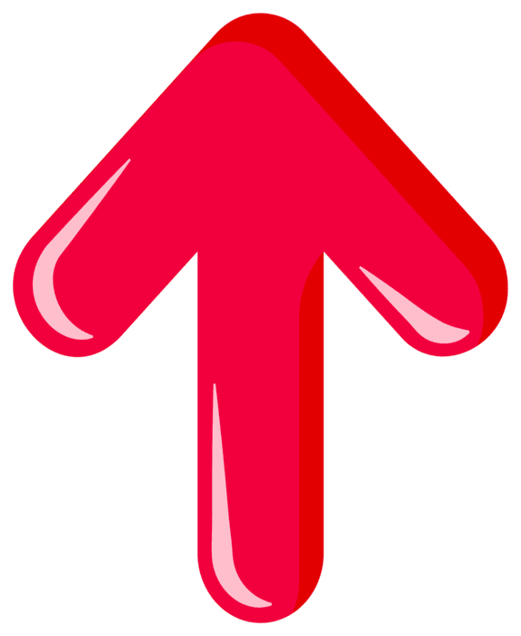Arrow Up PNGs for Free Download