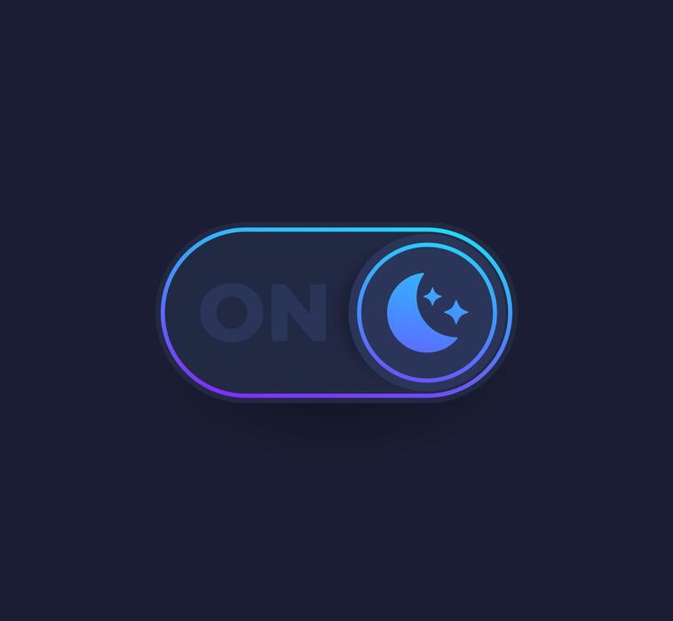 Dark Mode Button Vector Art, Icons, and Graphics for Free Download