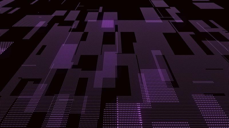 Animate Particle Grid, abstract data, light technology, digital pattern background, animation ...