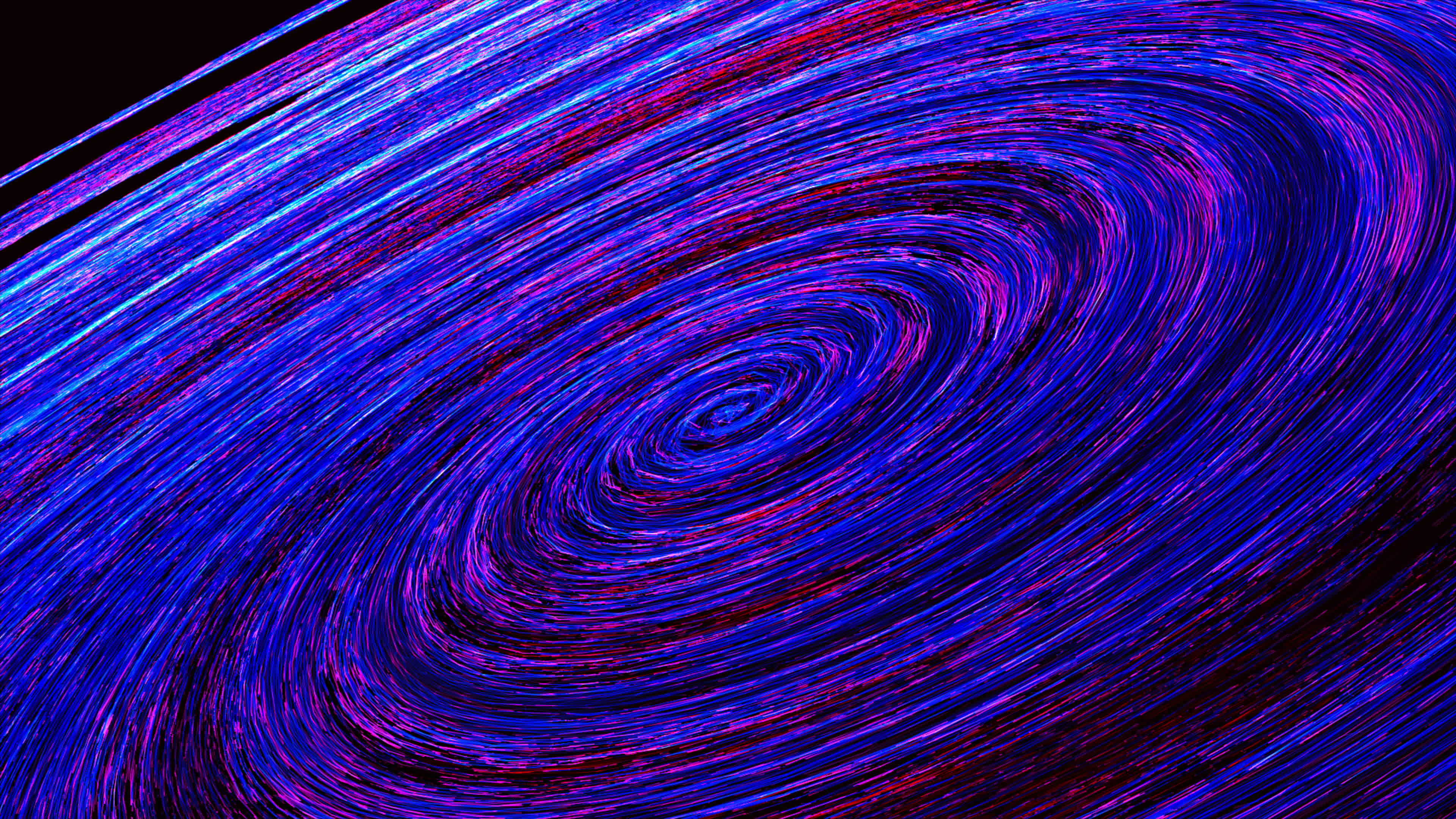 spiral abstract background, illustration pattern, blue curve ...