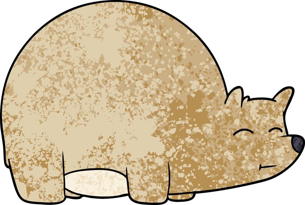 Hibernating Bear Vector Art, Icons, and Graphics for Free Download