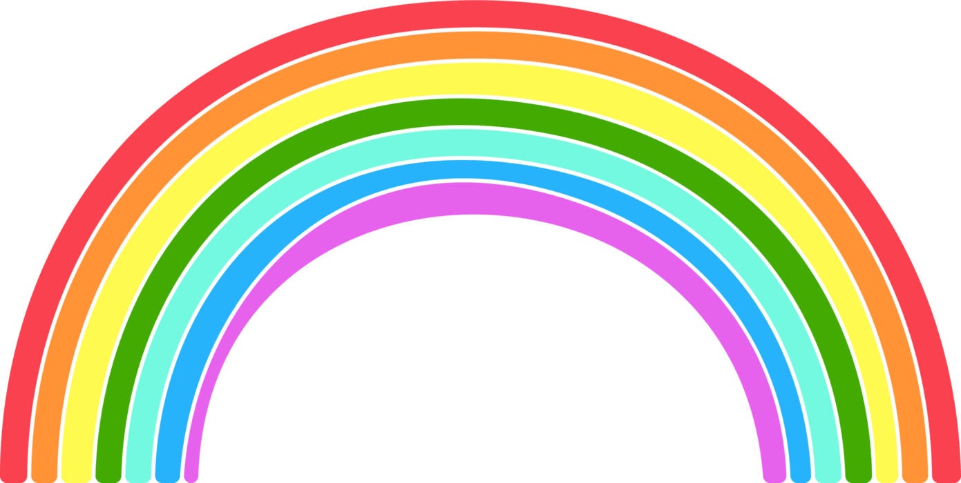 Cartoon Rainbow PNGs for Free Download