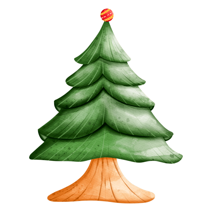 Christmas Tree Clipart PNGs for Free Download