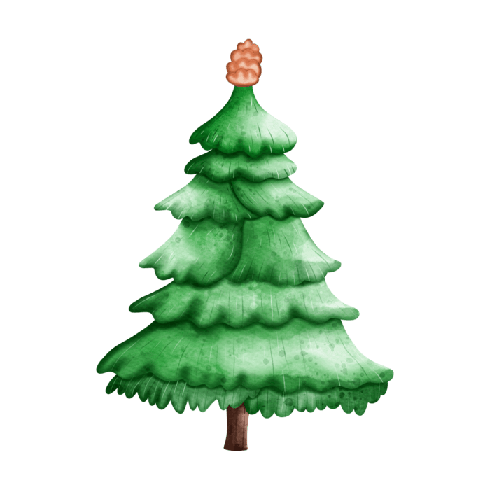 Christmas Tree Clipart PNGs for Free Download