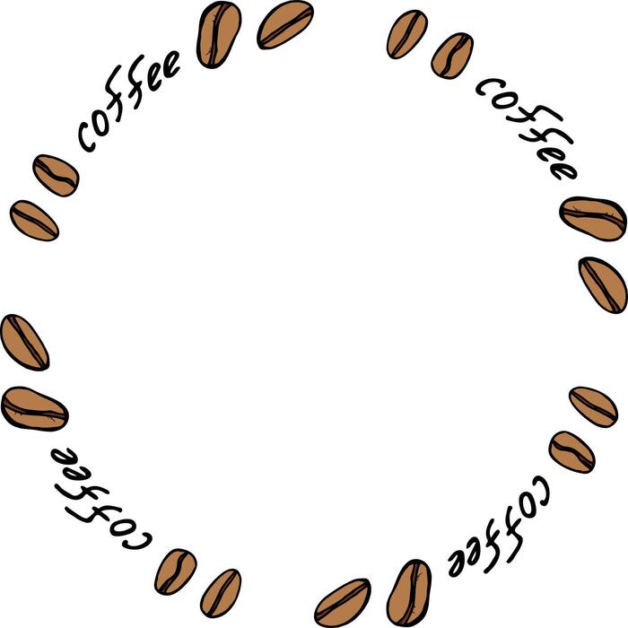 Coffee Bean Frame Vector Art, Icons, and Graphics for Free Download