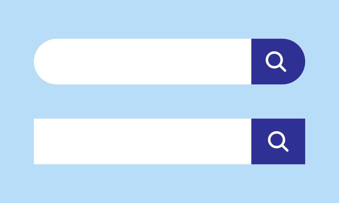 Search Bar Icon Vector Art, Icons, and Graphics for Free Download