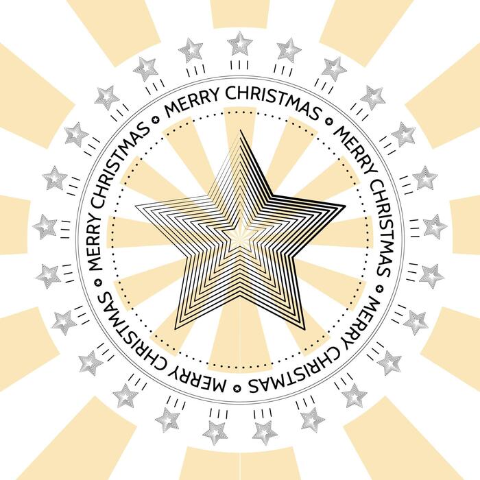 Merry Christmas Star Vector Art, Icons, and Graphics for Free Download