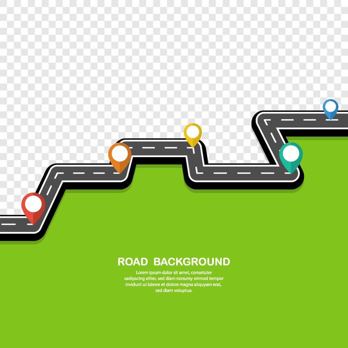 Road Map Background Vector Art, Icons, and Graphics for Free Download
