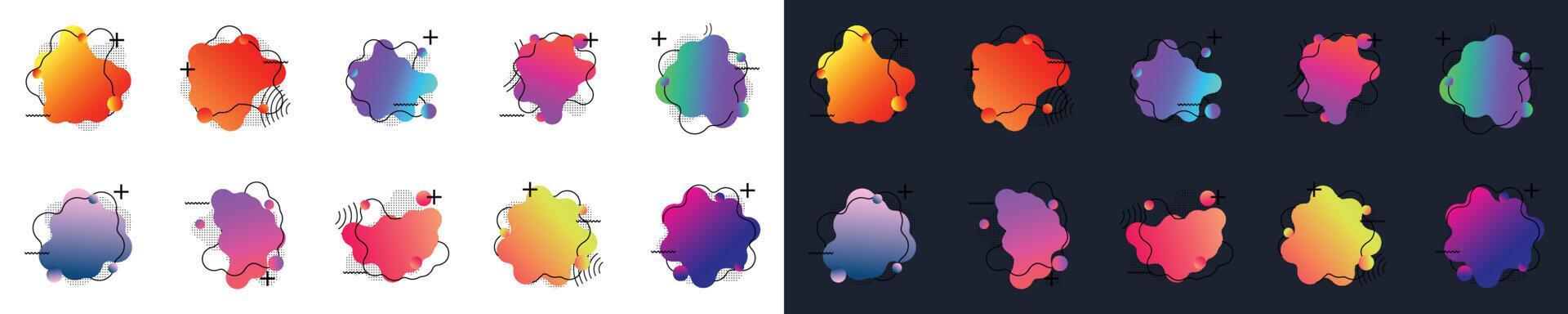Gradient Blob Vector Art, Icons, and Graphics for Free Download