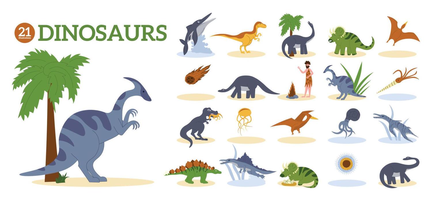 Dinosaur Chart Vector Art, Icons, and Graphics for Free Download
