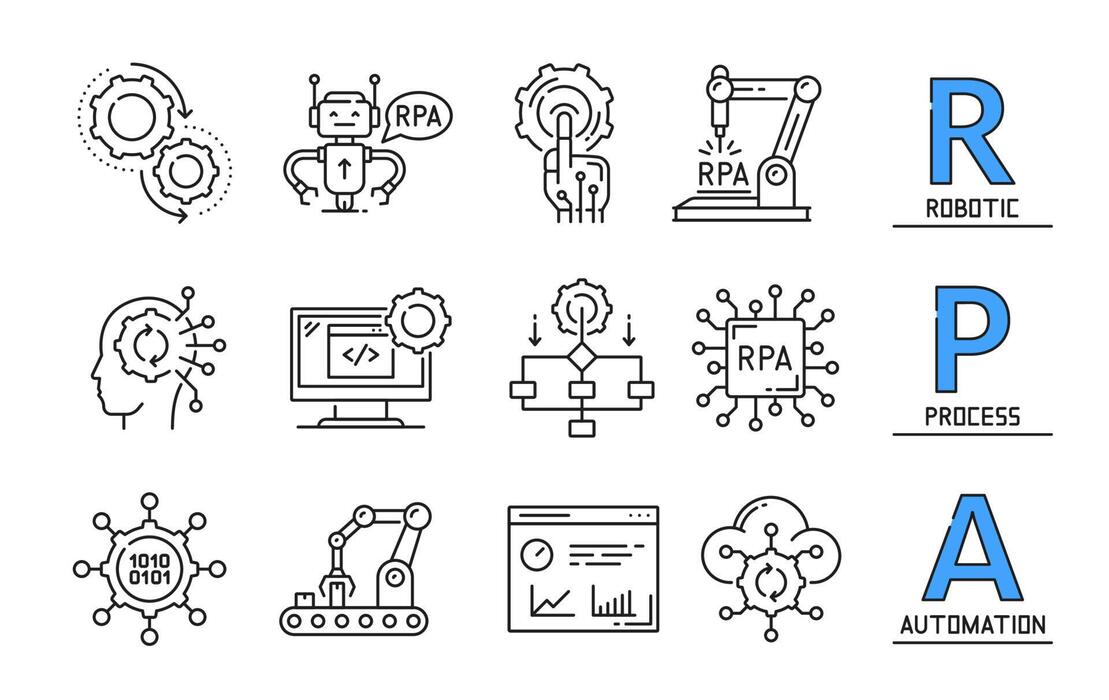 Automation Icon Vector Art, Icons, and Graphics for Free Download