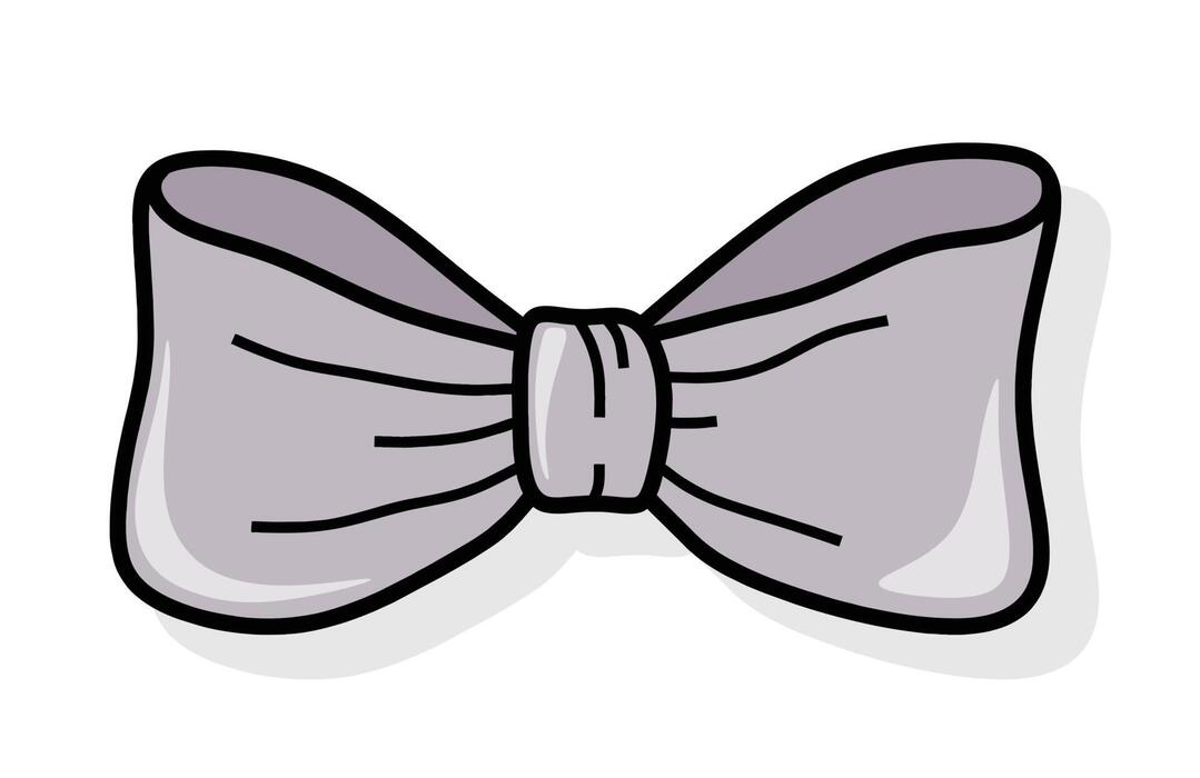 Silver Bow Tie Vector Art, Icons, and Graphics for Free Download