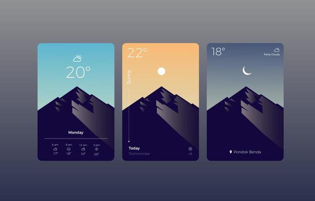 Weather App Background Vector Art, Icons, and Graphics for Free Download