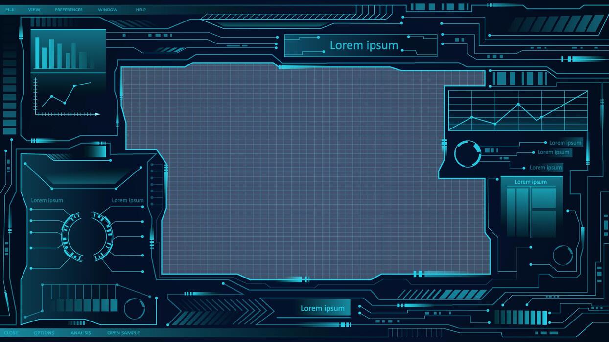 Tech Frame Vector Art, Icons, and Graphics for Free Download