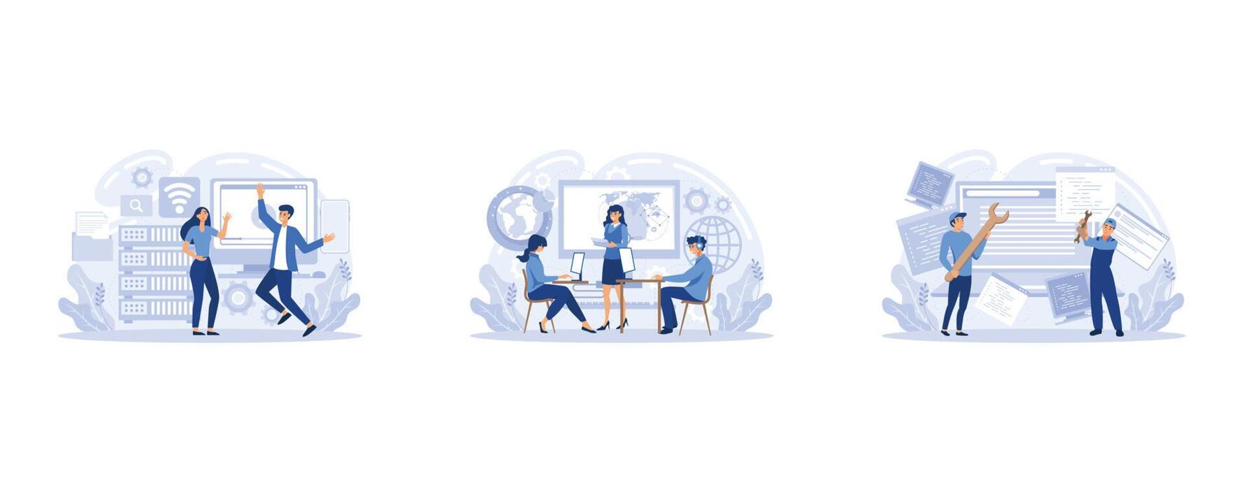 Computer Lab Vector Art, Icons, and Graphics for Free Download