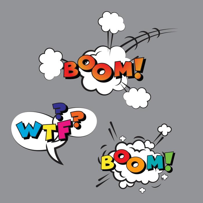 Comic Book Logo Vector Art, Icons, and Graphics for Free Download