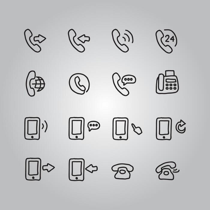 Tel Symbol Vector Art, Icons, and Graphics for Free Download