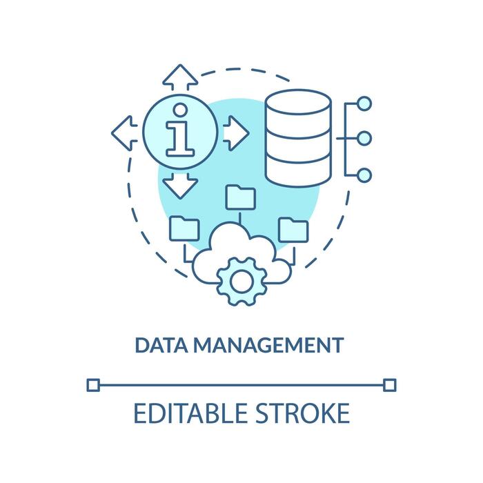 Data Management Icon Vector Art, Icons, and Graphics for Free Download