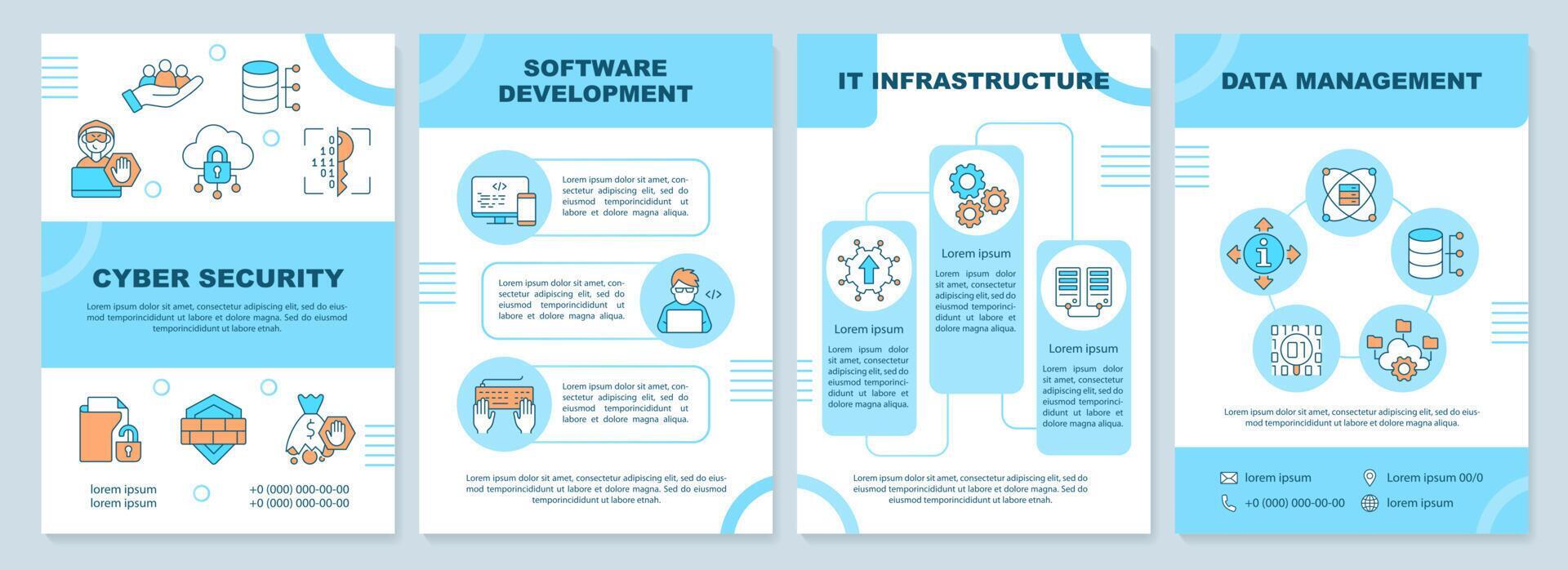 Cyber Security Infographic Vector Art, Icons, and Graphics for Free ...