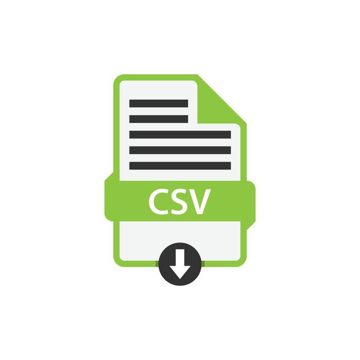 Csv Vector Art, Icons, and Graphics for Free Download