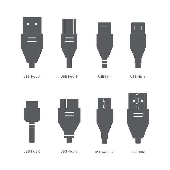 Usb Type C Vector Art Icons And Graphics For Free Download