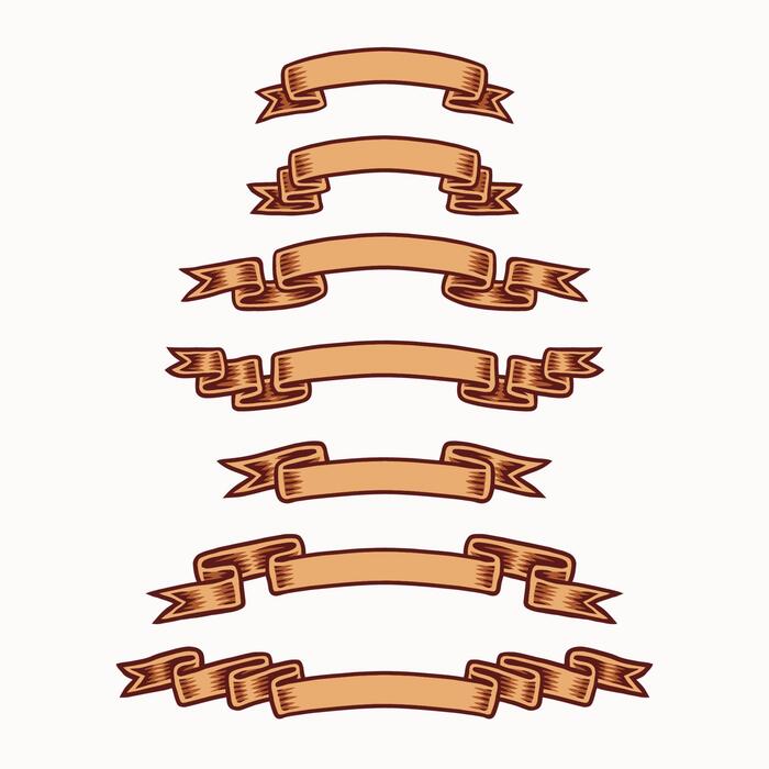 Free Vector Scroll Banners