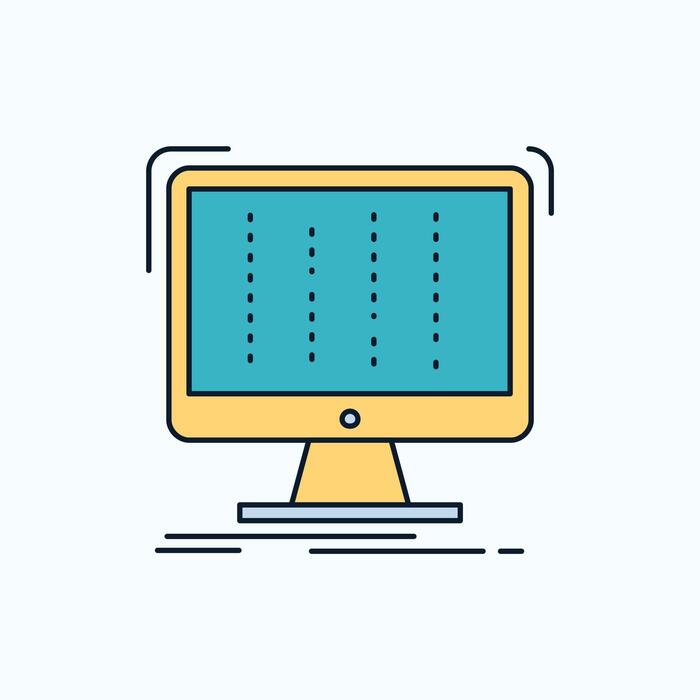 Computer Line Drawing Vector Art, Icons, and Graphics for Free Download