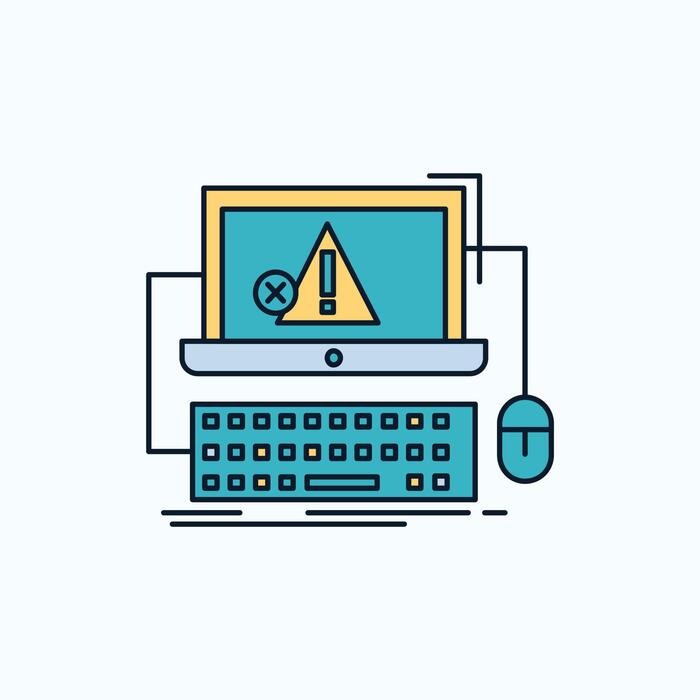 Computer Warning Vector Art, Icons, and Graphics for Free Download