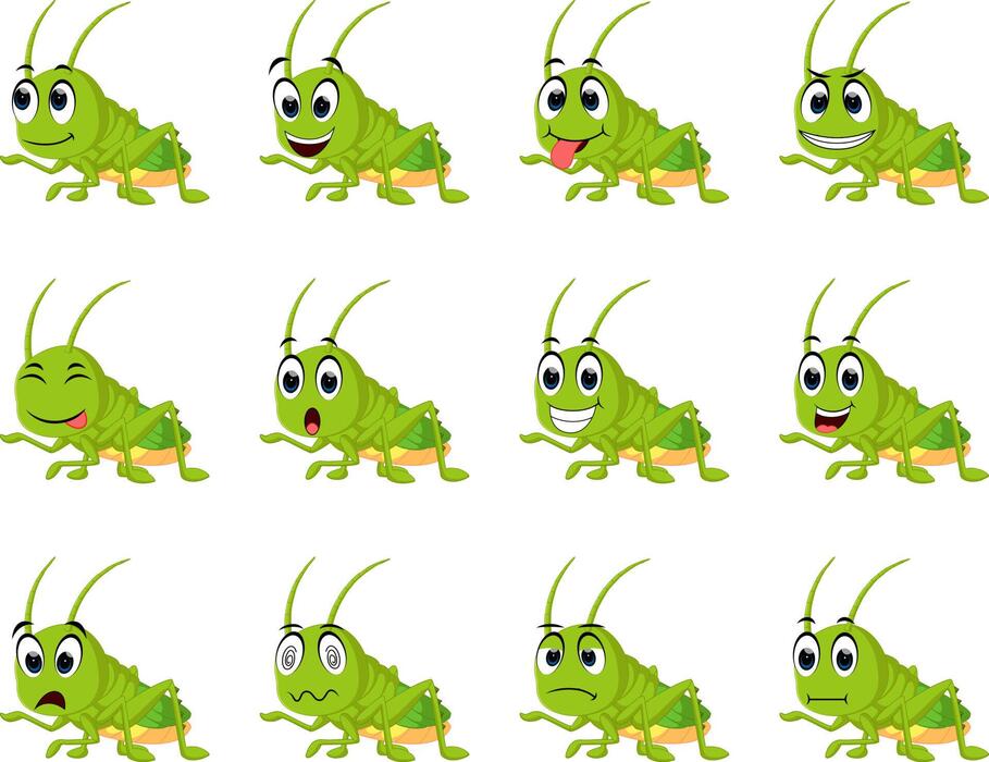 Grasshopper Life Cycle Vector Art, Icons, and Graphics for Free Download