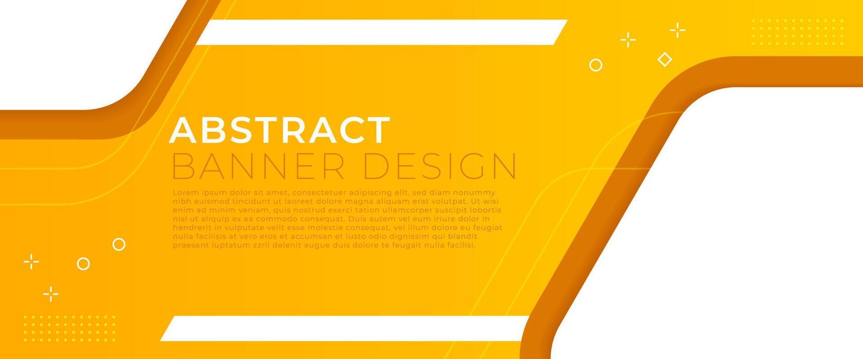 Yellow Abstract Banner Vector Art, Icons, and Graphics for Free Download