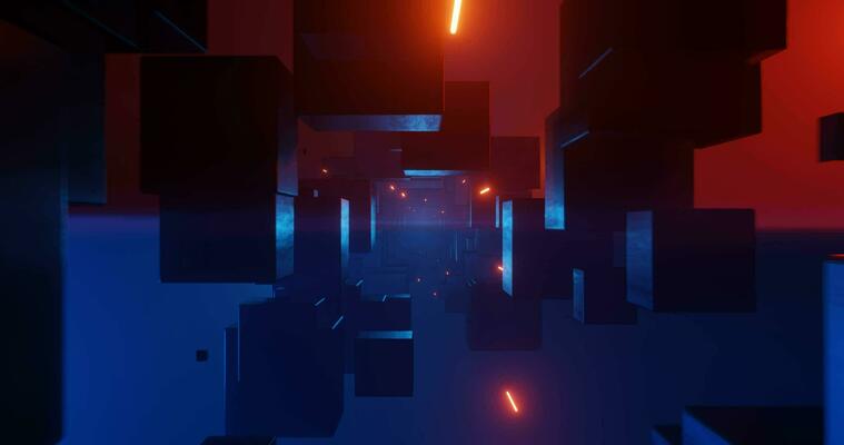 Cube Stock Video Footage for Free Download