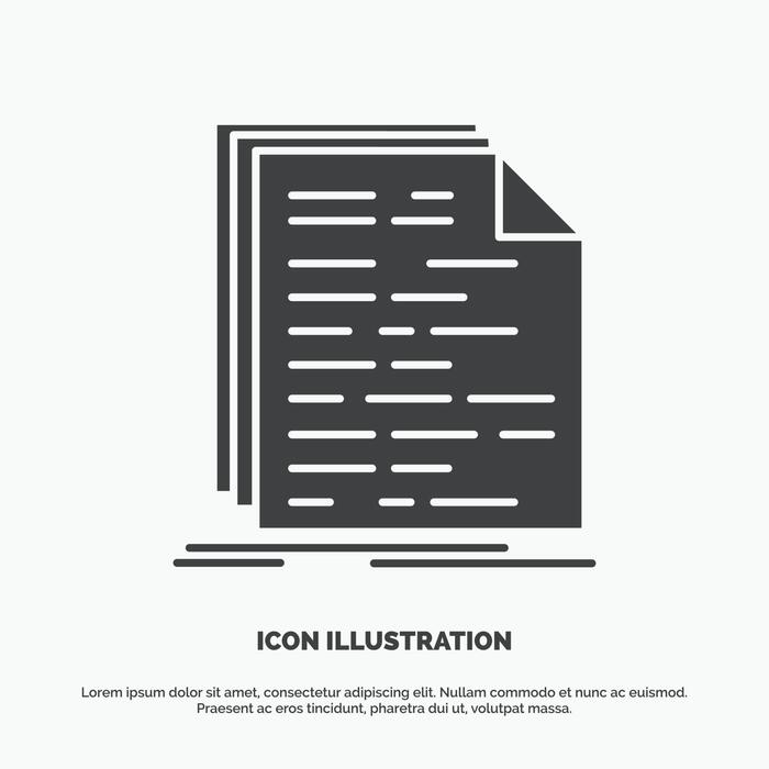 Script Icon Vector Art, Icons, and Graphics for Free Download