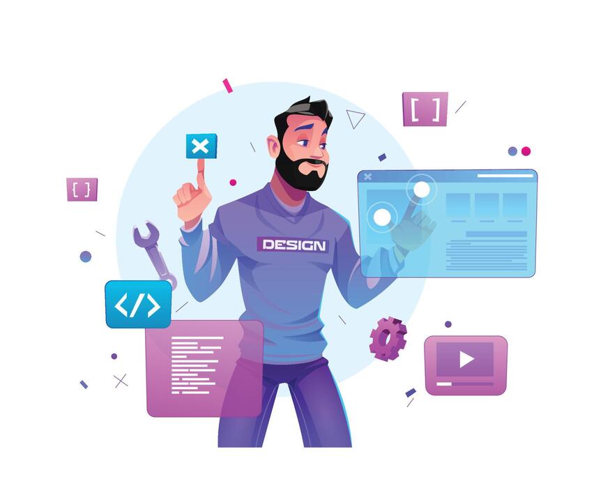 Full Stack Developer Vector Art, Icons, and Graphics for Free Download