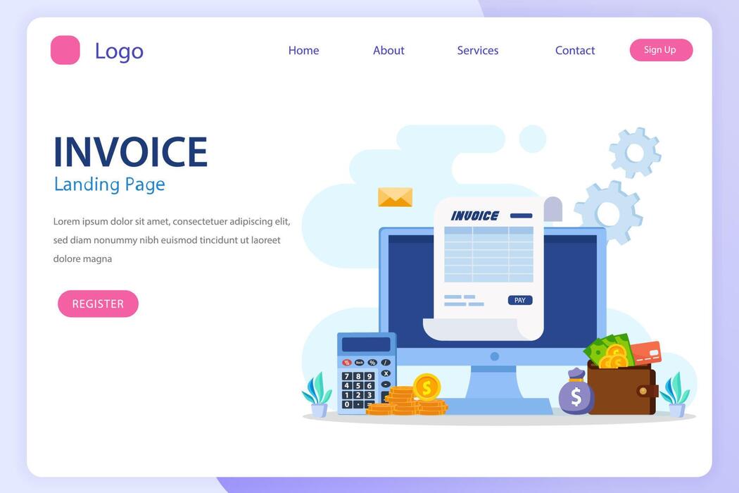 Invoice Header Vector Art, Icons, and Graphics for Free Download