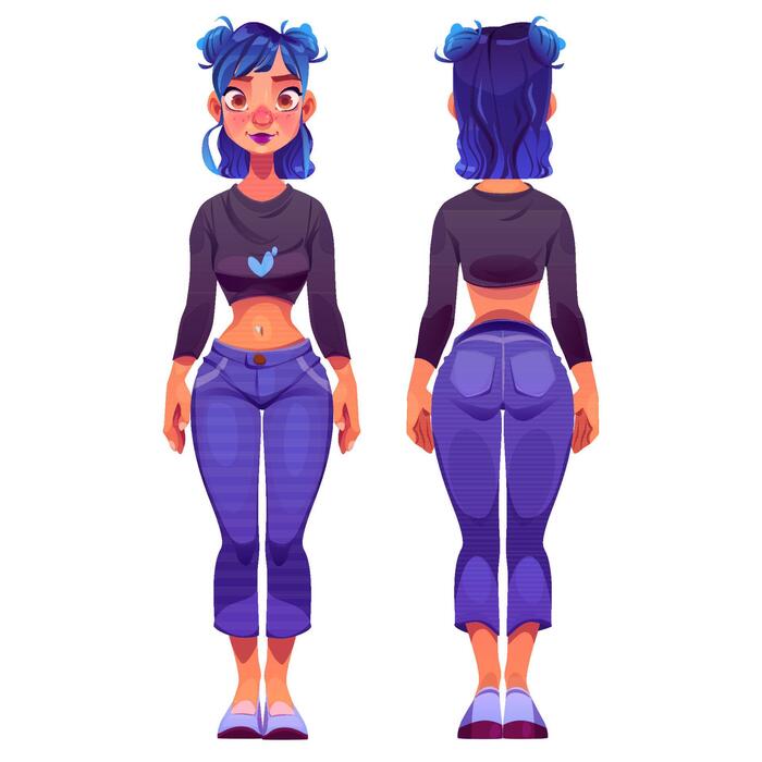 2d Character Animation Vector Art, Icons, and Graphics for Free Download