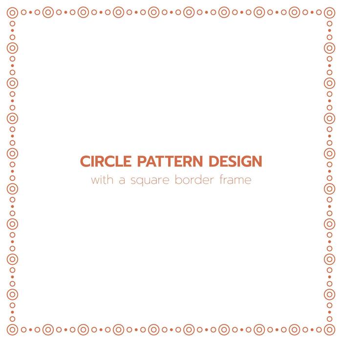 Circle Border Pattern Vector Art, Icons, and Graphics for Free Download