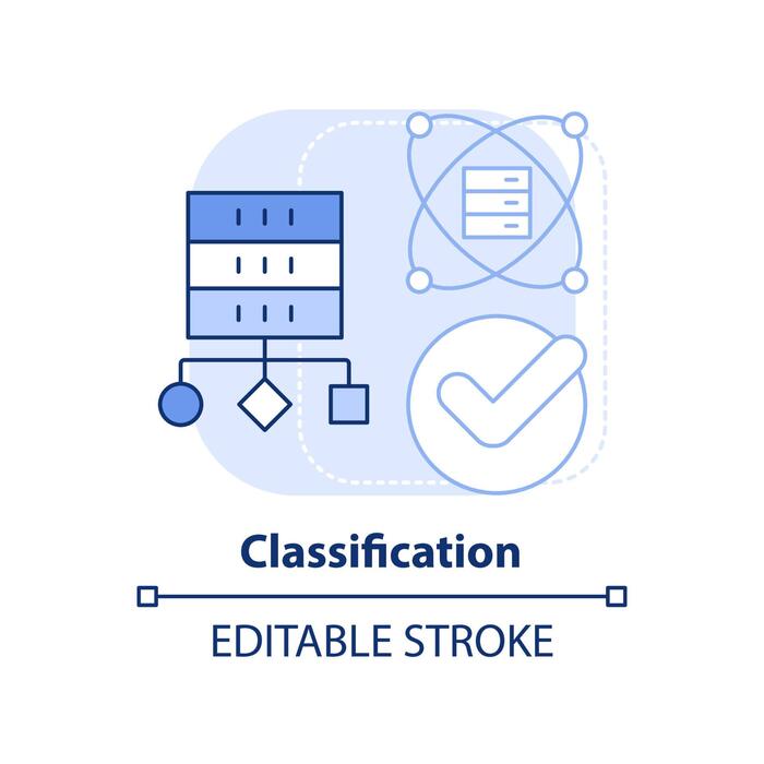 Data Classification Vector Art, Icons, and Graphics for Free Download