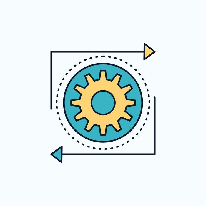Process Flow Icon Vector Art, Icons, and Graphics for Free Download