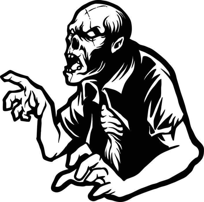 Page 3 | Zombie Outline Vector Art, Icons, and Graphics for Free Download