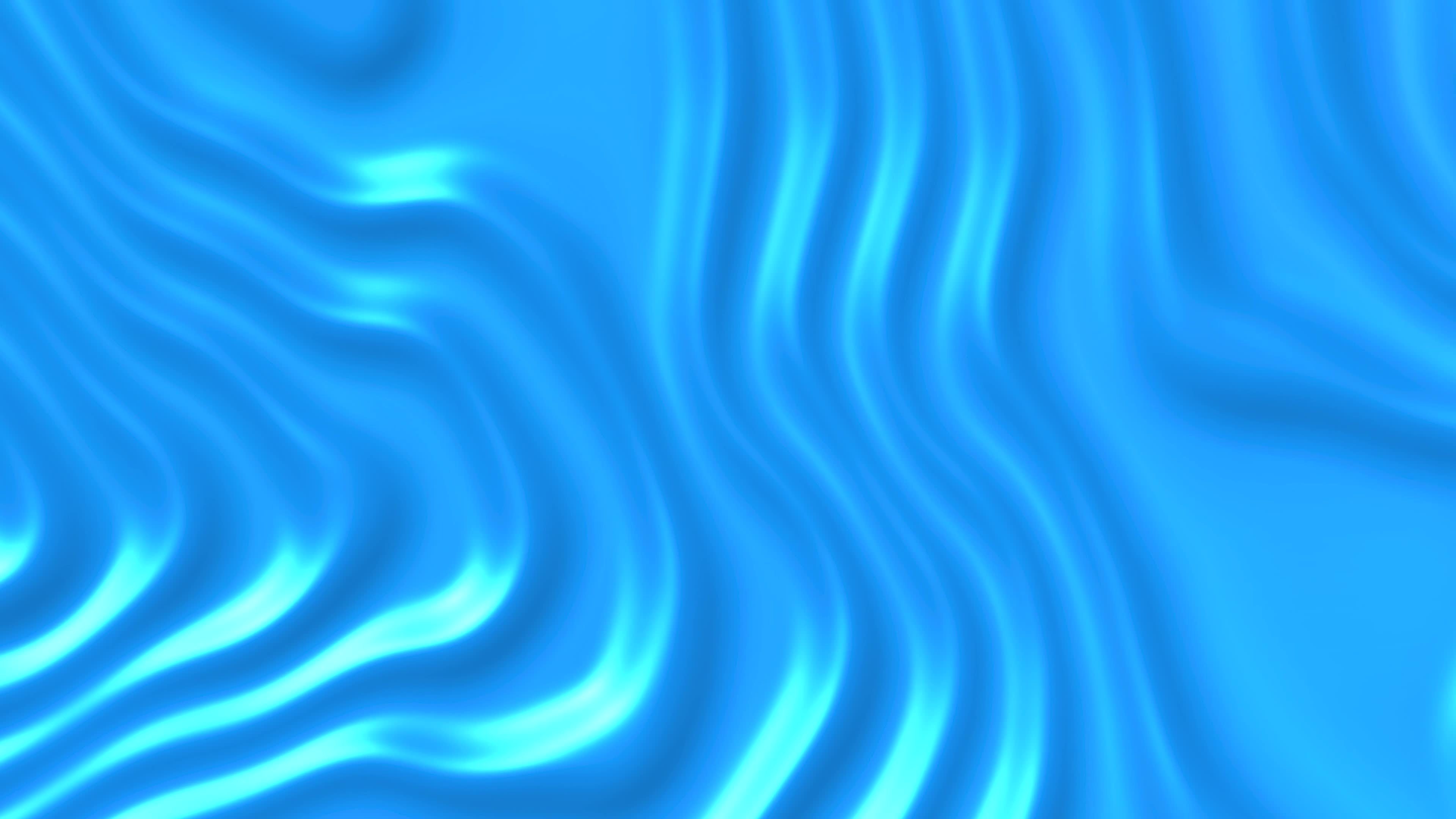 3d Animation Of Blue Texture Made Of Waving Lines Loopable Abstract Animated Background
