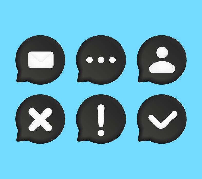 Text Message Bubble Vector Art, Icons, and Graphics for Free Download