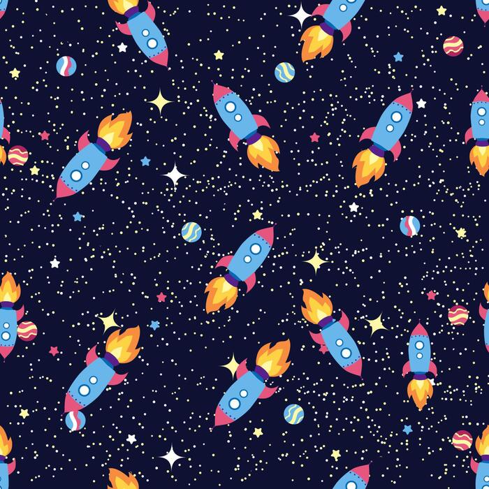 Spaceship Pattern Vector Art, Icons, and Graphics for Free Download