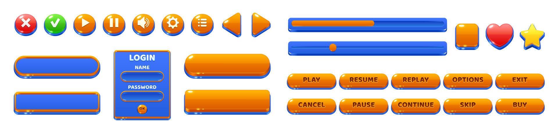 Ui Buttons Vector Art Icons And Graphics For Free Download
