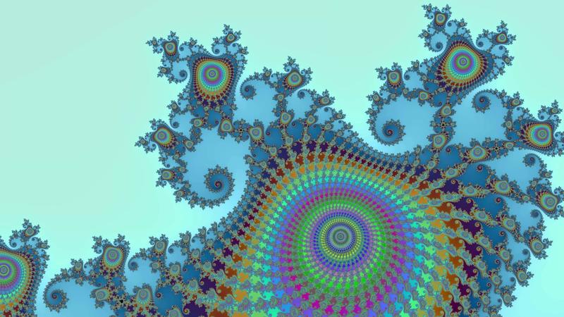 Beautiful zoom into the infinite mathematical mandelbrot set fractal ...