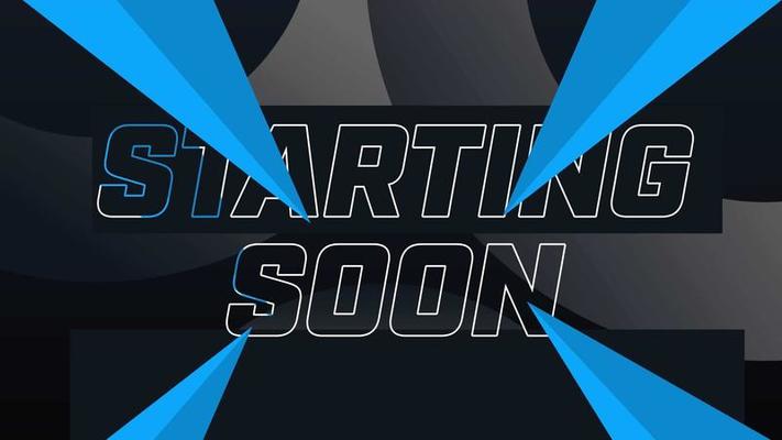 Starting Soon Template Stock Video Footage for Free Download