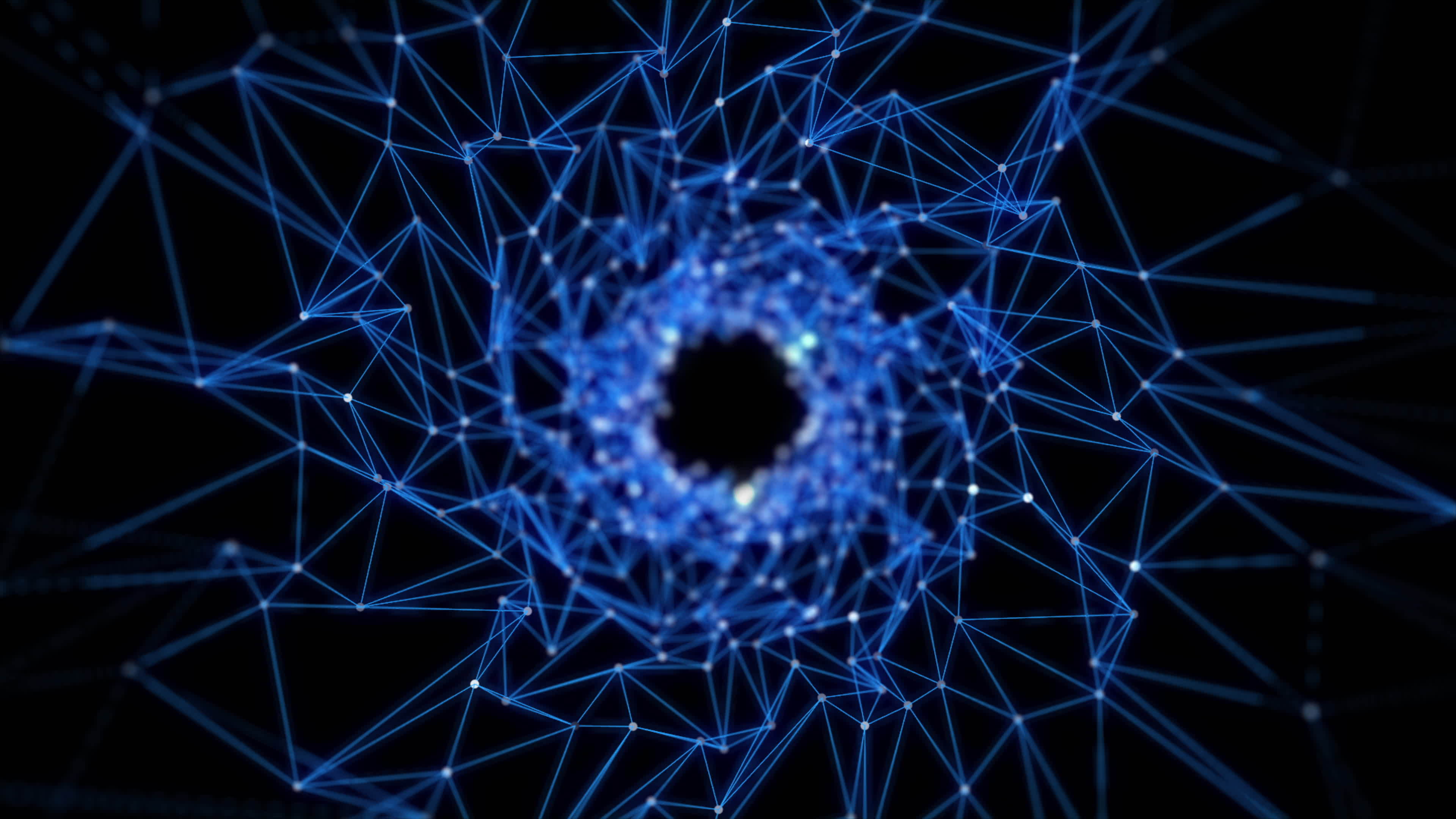 Colorful Plexus Looping Tunnel Background 13052051 Stock Video at Vecteezy