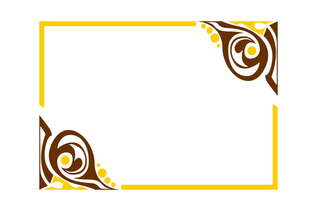 Yellow Border PNGs for Free Download